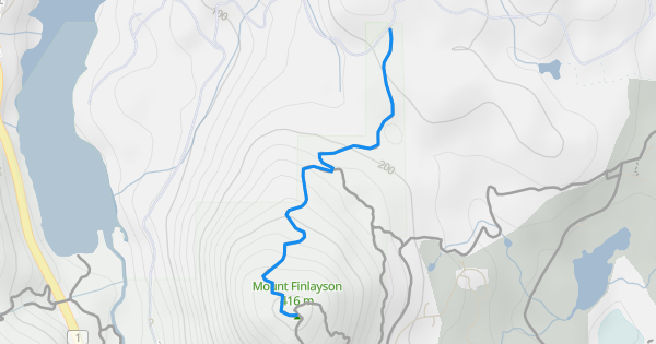 Mt Finlayson Backside Trail Hiking Trail - Victoria, BC