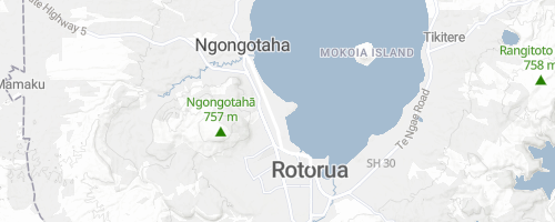 Ngongotaha to I-Site Rotorua Multi Trail - Rotorua