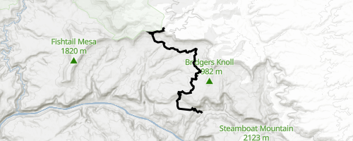 Thunder River Trail Hiking Trail - - Arizona