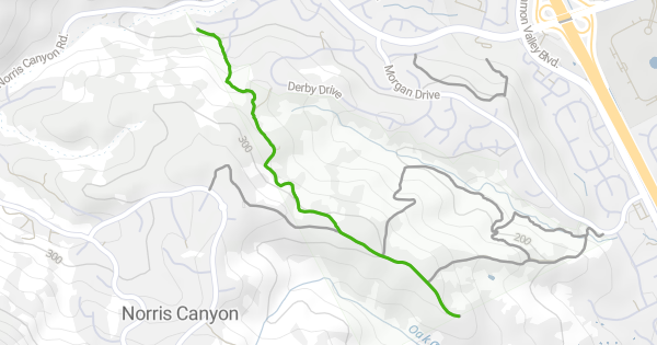Redtail Hawk Trail Mountain Biking Trail - San Ramon, CA