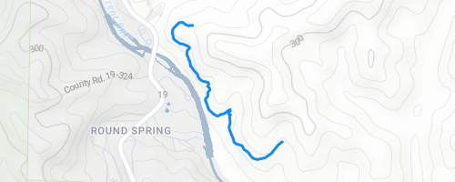 Round Spring Loop Hiking Trail - Round Spring, Missouri