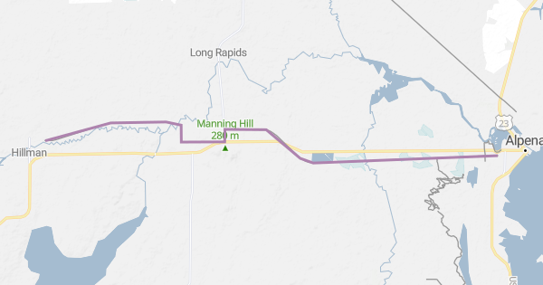 Hillman to Alpena Multi Trail - Alpena, MI | Trailforks