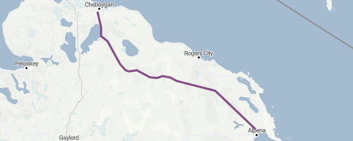 North Eastern State Trail Multi Trail - Alpena, MI
