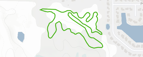 East Loop Mountain Biking Trail - Champlin, Minnesota