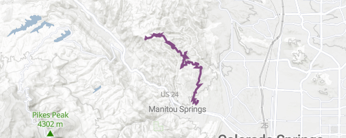 Rampart Range Road Multi Trail - Colorado Springs, CO