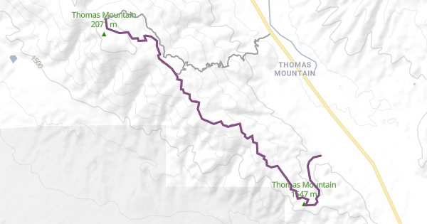 Thomas Mountain Road Multi Trail - - California