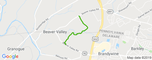 DE Beaver Valley to PA Beaver Valley Multi Trail - Wilmington
