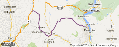 KVR - Summerland to Princeton Mountain Biking Trail - - British Columbia