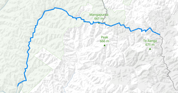 Mangapurua Track (Bridge To Nowhere Walk) Mountain Biking Trail