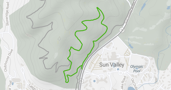 Valley View Loop Mountain Biking Trail - Sun Valley