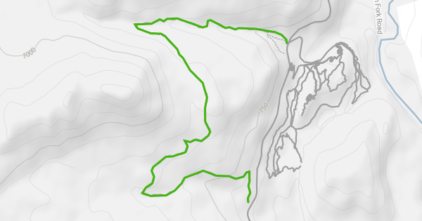 Neff Creek Mountain Biking Trail - Grand Forks, BC