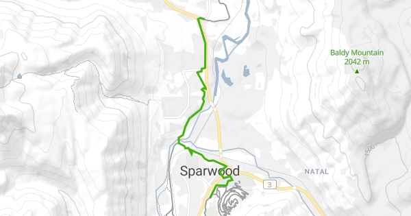 Elk Valley Trail- Sparwood (The Great Trail) Multi Trail - Sparwood, BC