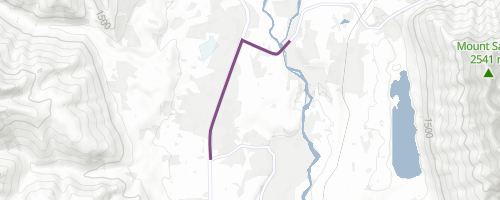 Road LInk Hwy 43 & Line Creek Mine RD (The Great Trail) Multi Trail ...