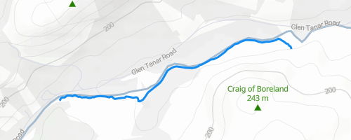 GT River Path Hiking Trail - Glen Tanar, Aboyne