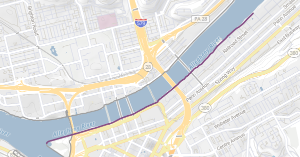 Strip District Trail (Three Rivers Heritage Trail) Multi Trail ...