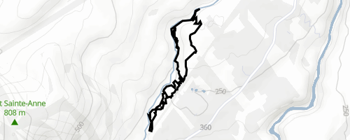 Sentier du Moulin Mountain Biking Trail - Beaupré