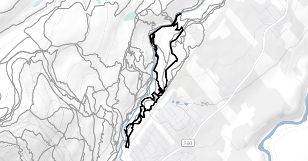 Sentier du Moulin Mountain Biking Trail - Beaupré