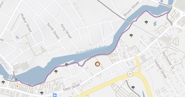 Westbrook River Walk Path Multi Trail - Westbrook, ME