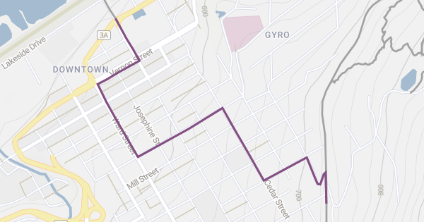 City of Nelson - Road Link - The Great Trail Multi Trail - Nelson, BC