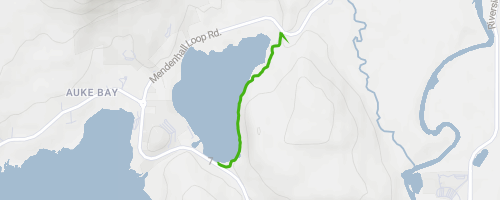 Auke Lake Mountain Biking Trail - Juneau, Alaska