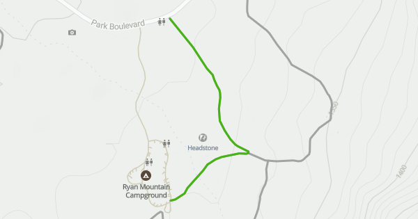 Ryan Ranch Trail Hiking Trail - Joshua Tree, California