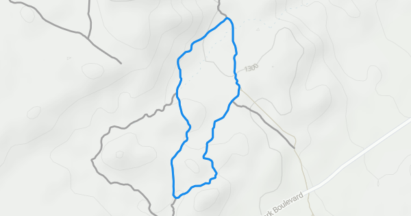 Split Rock Loop Trail Hiking Trail - Joshua Tree, CA