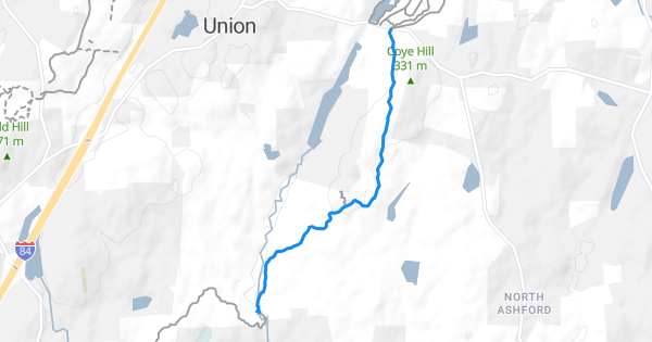 Nipmuck Trail Walker Mountain Section Hiking Trail - Union