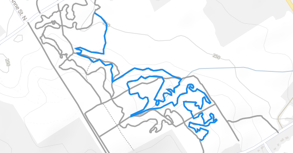 Hickling Red Mountain Biking Trail - Springwater, Ontario