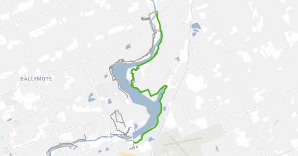 Fanshawe Lake Trail - South Side Mountain Biking Trail - London