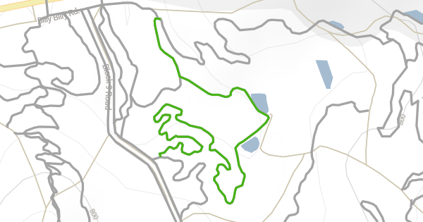 Waterside Way Mountain Biking Trail - Canberra