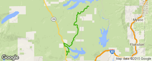 Commemorative Overland Emigrant Trail (89 to Stampede) Mountain Biking ...