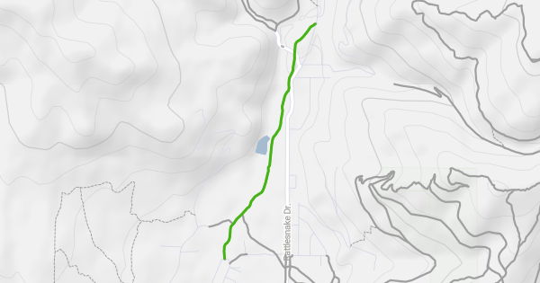 Rattlesnake Creek Multi Trail - Missoula, Montana