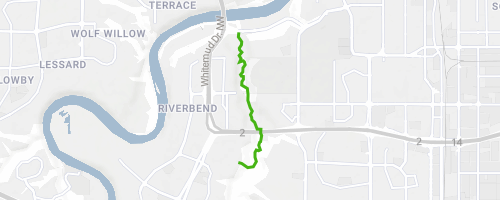 Whitemud Ravine - Bulyea to Fox Drive Multi Trail - Edmonton