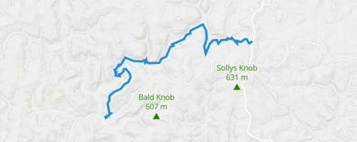 OHT (7 - Big Piney Creek - Fairview CG) Hiking Trail - - Arkansas