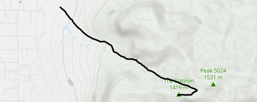 Siphon Draw Trail Hiking Trail - Apache Junction, Arizona