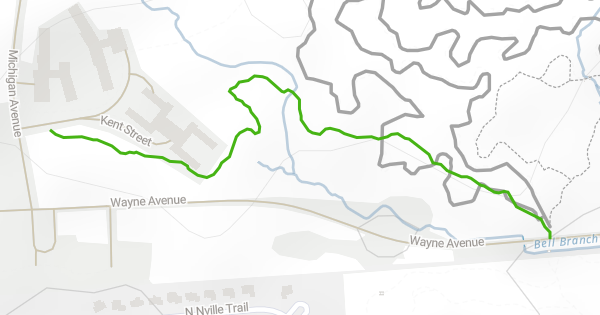 Bell Branch South MTB Trail Mountain Biking Trail - Northville
