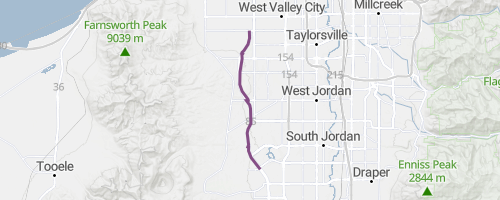Mountain View Corridor Trail Mountain Biking Trail - West valley city, UT