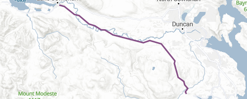 CVT - Kinsol Trestle to Lake Cowichan Multi Trail - - British Columbia