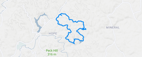 Zaleski Backpacking Trail South Loop Hiking Trail - Zaleski