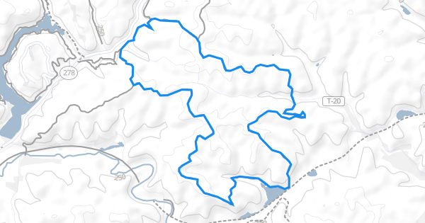 Zaleski Backpacking Trail South Loop Hiking Trail - Zaleski