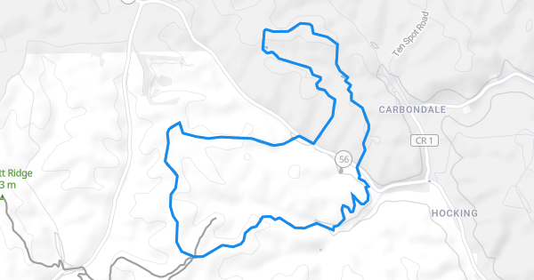 Zaleski Backpacking Trail North Loop Hiking Trail - Zaleski