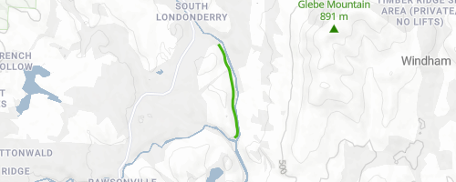 West River Trail So.Lo. to Winhall Campground Multi Trail - Backwoods