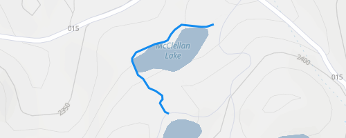 McClellan Lake Multi Trail - Mt. Nebo, Payson, Utah