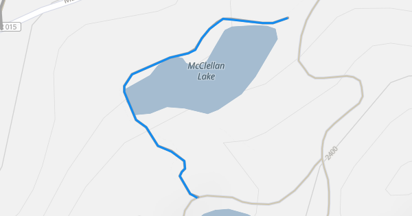 McClellan Lake Multi Trail - Mt. Nebo, Payson, Utah