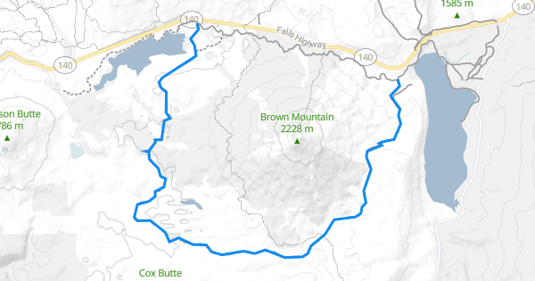 Brown Mountain Loop Multi Trail - Klamath Falls, Oregon