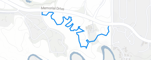 Green Ridge Trail Mountain Biking Trail - Houston, Texas