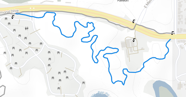 Green Ridge Trail Mountain Biking Trail - Houston, Texas