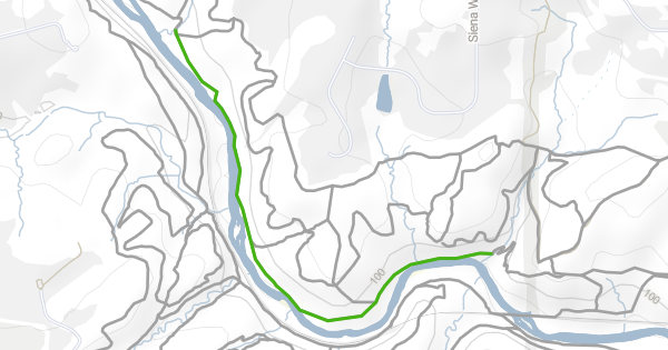Lower Through Trail Mountain Biking Trail - Ellicott City