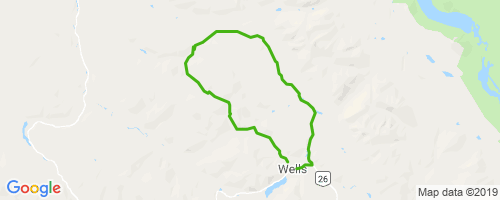 Sugar Creek Loop Mountain Biking Trail - Wells, BC