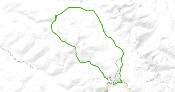 Sugar Creek Loop Mountain Biking Trail - Wells, BC